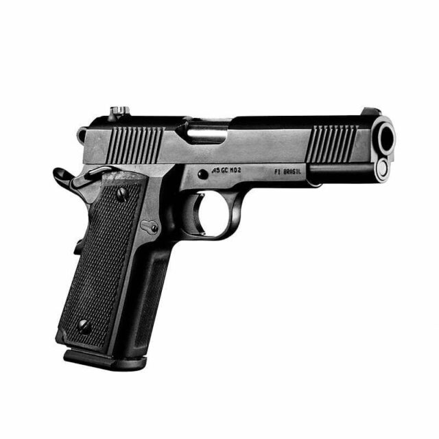 Pistola Imbel MD2 GC S/ Adc .45 Aço Preta - Carabinas Brazil